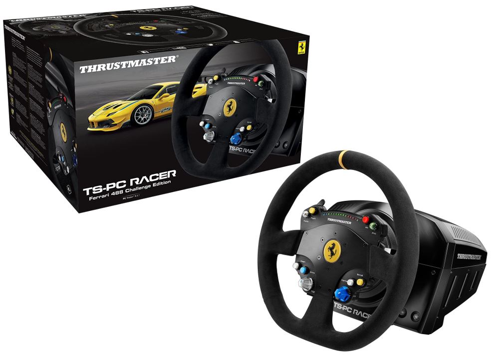 Kierownica Thrustmaster TS-PC Racer Ferrari 488 Challenge Edition ...