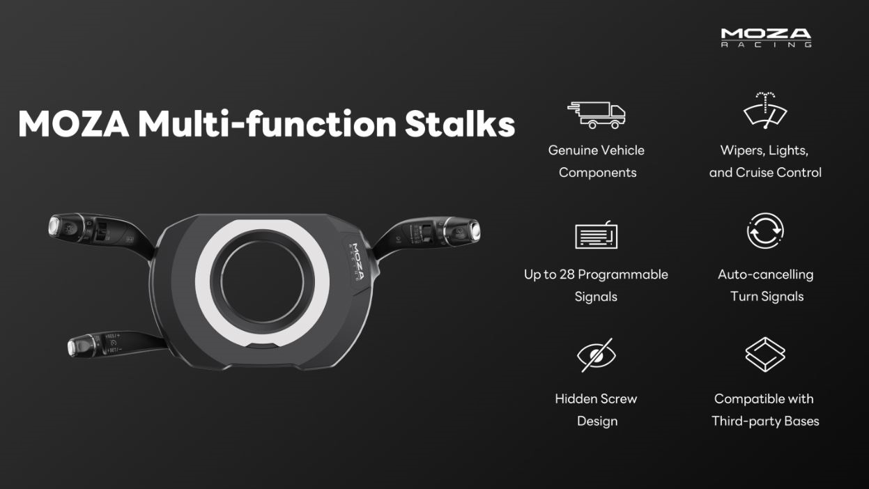 Zestaw MOZA Truck Bundle RS071 (Baza R5, Kierownica TSW, Pedały SR-P ...